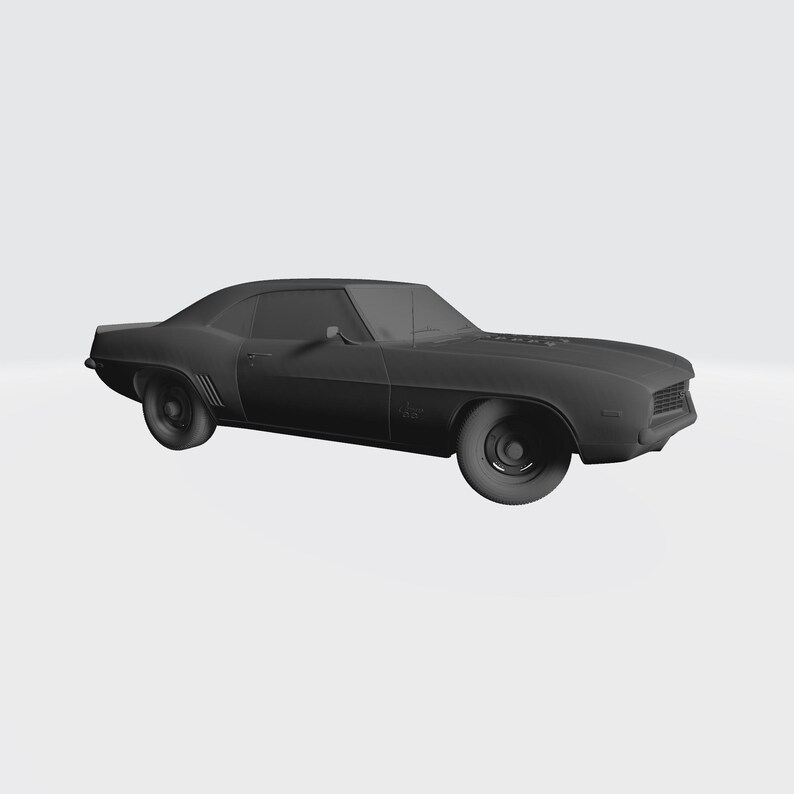 Camaro SS 3D Model: Printable Car STL File (digital Download) - Etsy