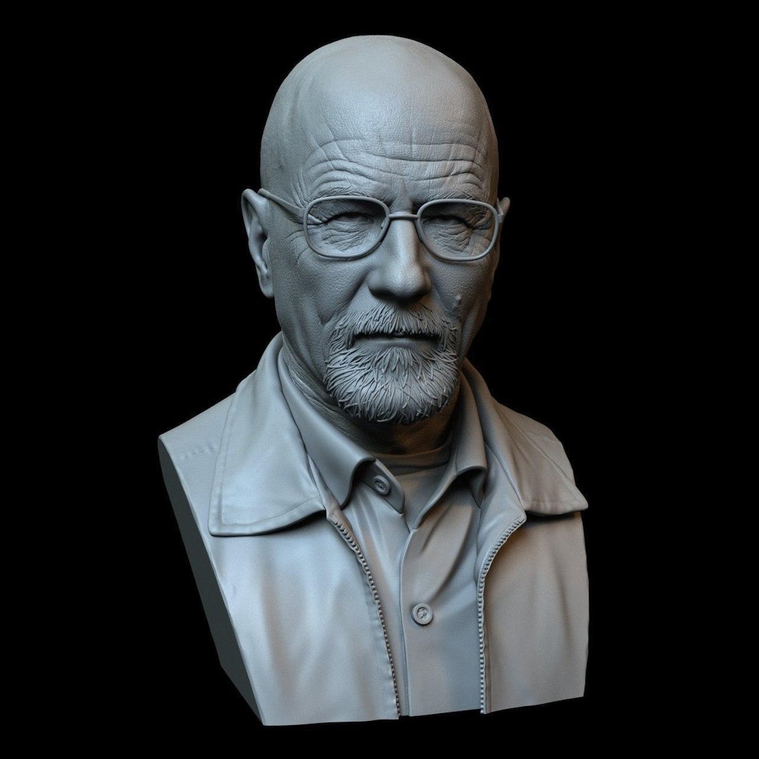 White Bust 3D Print STL File - Etsy