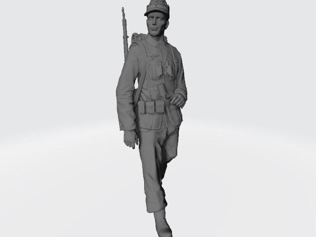 German Soldier 3D Print Stl File - Etsy