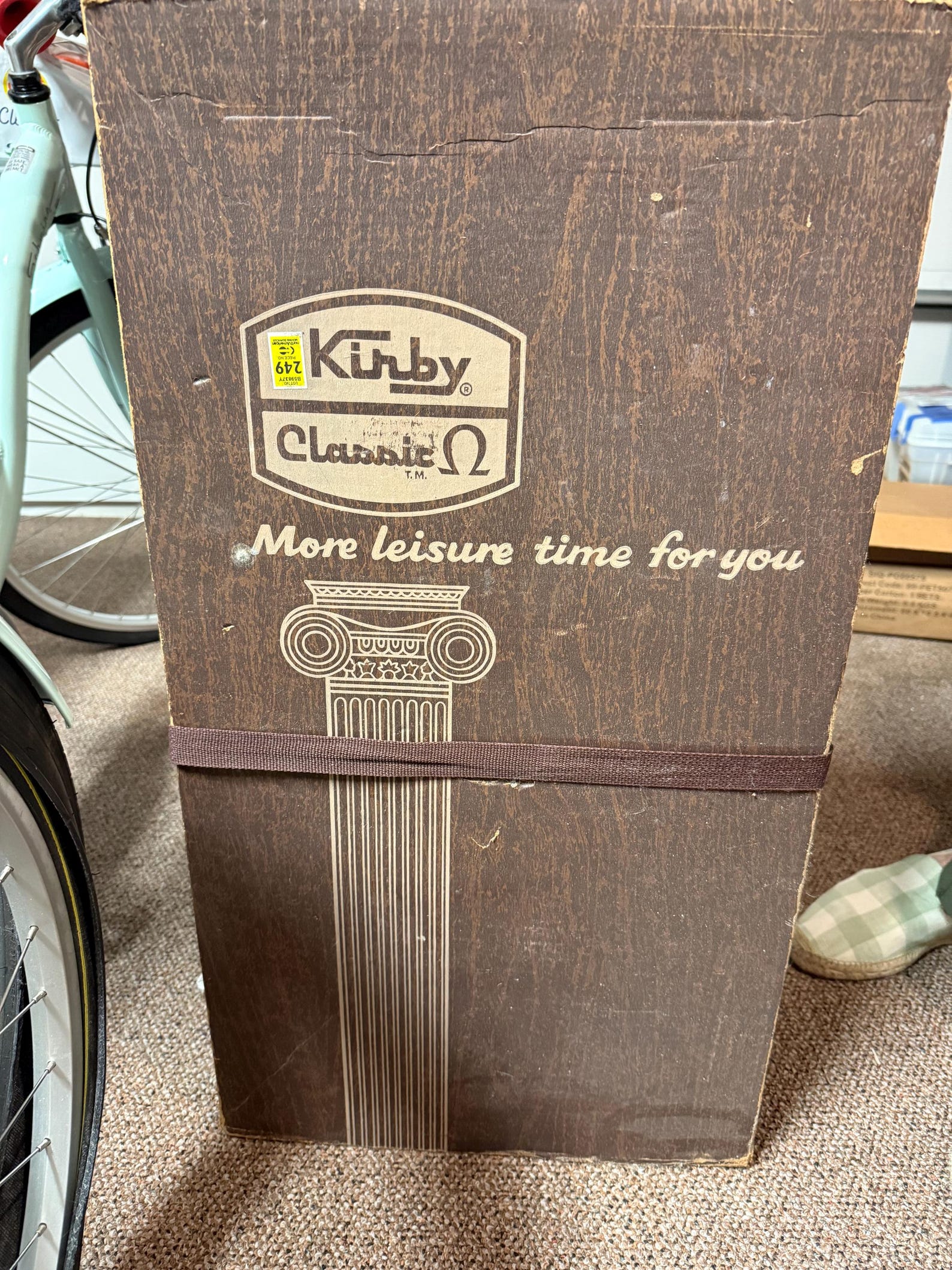 KIRBY CLASSIC 1960 / 70s VINTAGE Vacuum Cleaner With Original Boxed ...