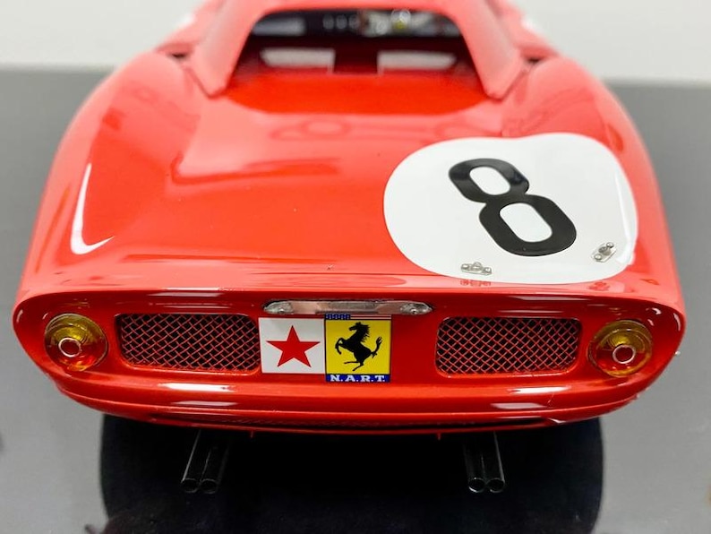 CMC 1/18 Ferrari 250 LM, Reims 12h 1964, #8, Chassis 5909, Surtees ...