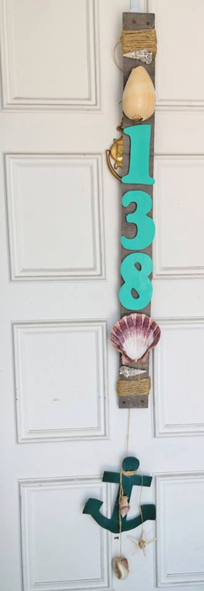 Cute Coastal Beach Home House Numbers - Etsy