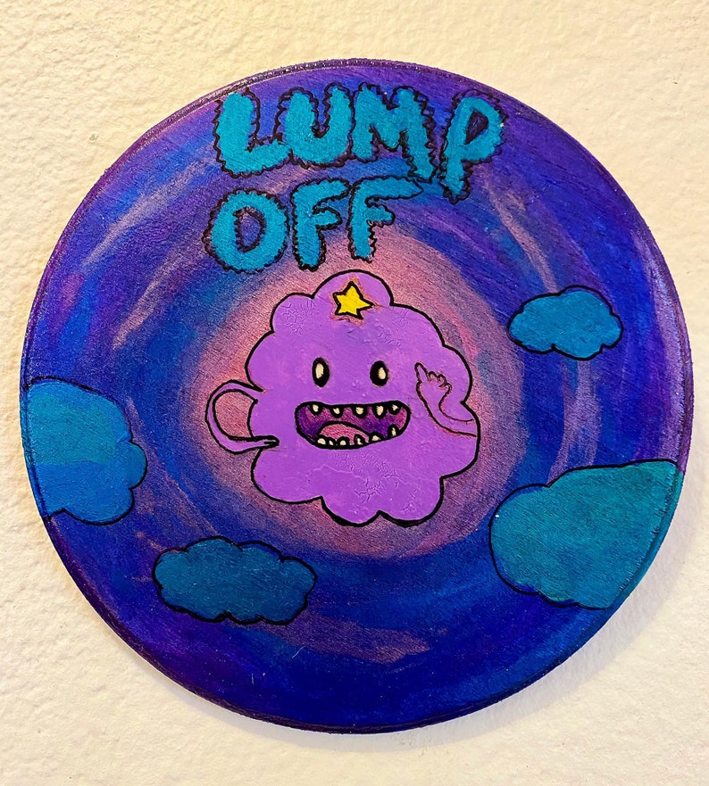 Lump off LSP Adventure Time Painting - Etsy
