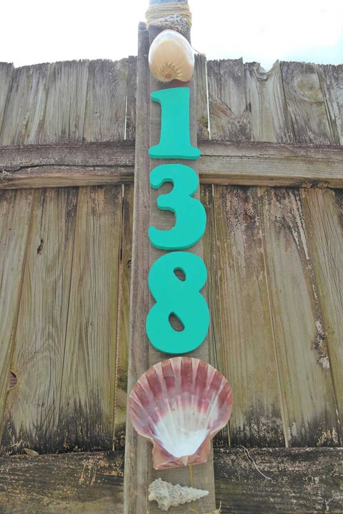 Cute Coastal Beach Home House Numbers - Etsy