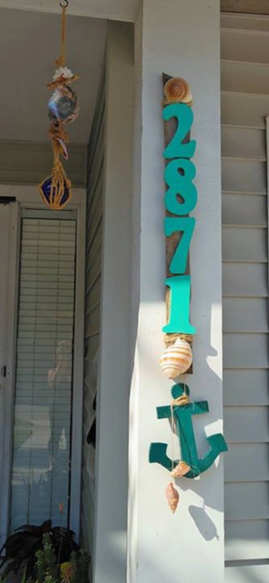 Cute Coastal Beach Home House Numbers - Etsy