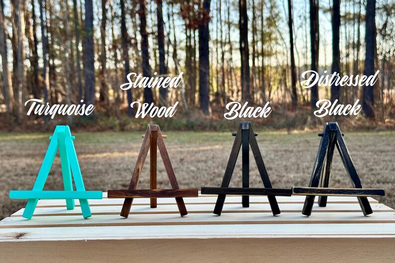Tabletop Easel for Displaying Signs at Wedding, Parties, Special ...