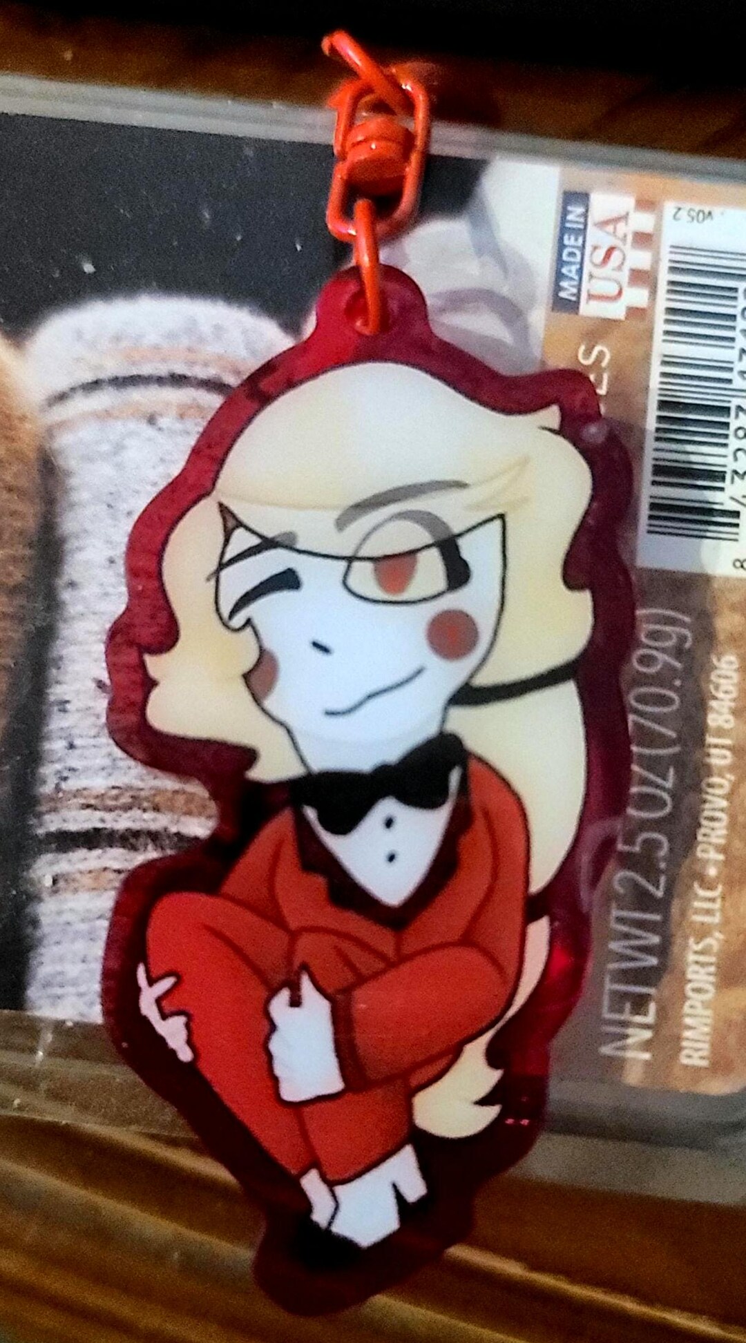 Charlie Morningstar Hazbin Hotel Keychain - Etsy