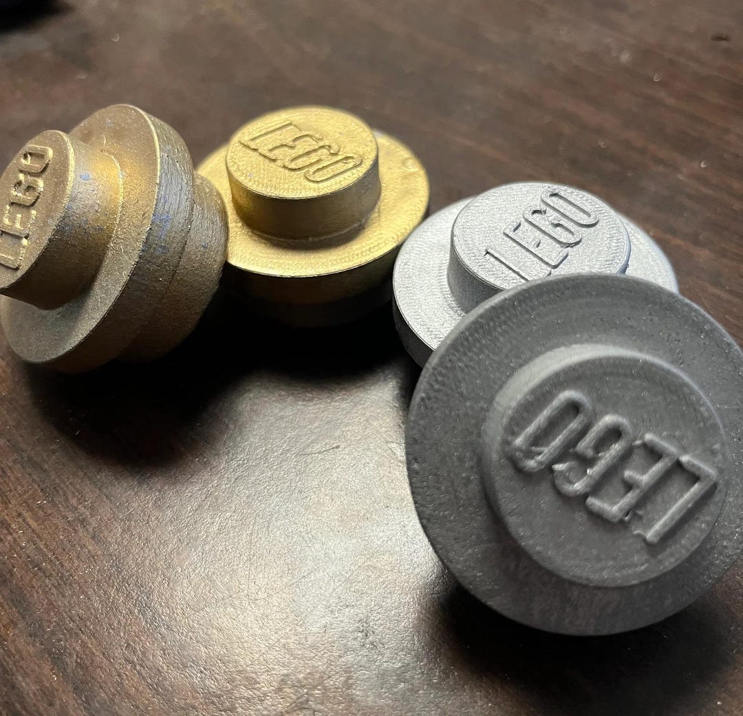 Life-size LEGO Stud Replica Iconic LEGO Video Game Currency 3D Printed ...