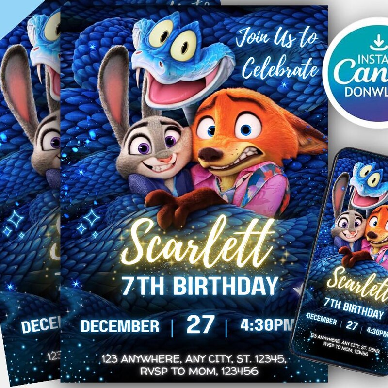 Zootopia Themes Party - Etsy