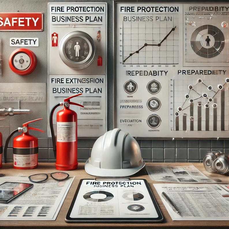 Fire Protection Services Business Plan | Editable Startup Guide for ...
