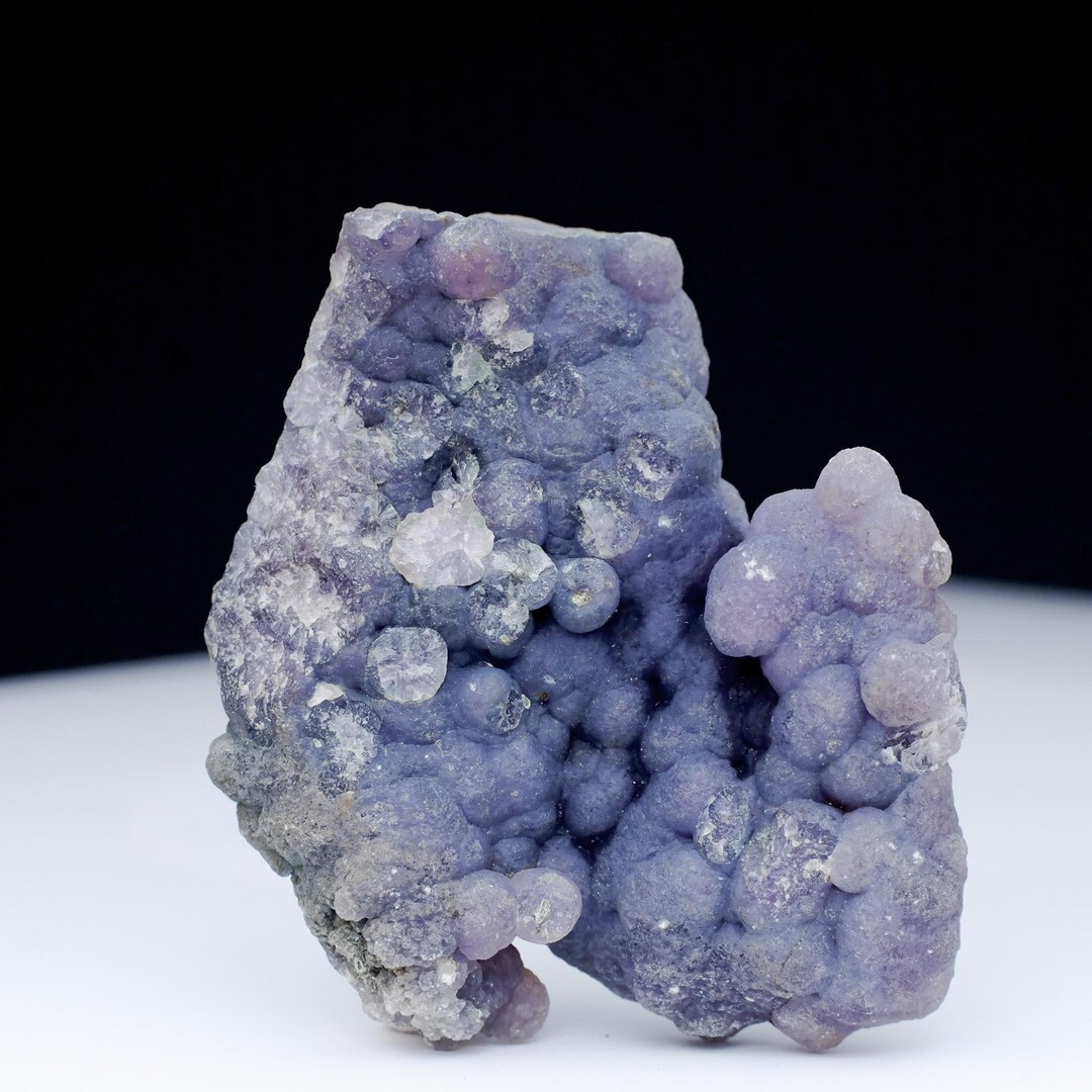 Raw Grape Agate Specimen, Natural Botryoidal Purple Crystal Collectors ...