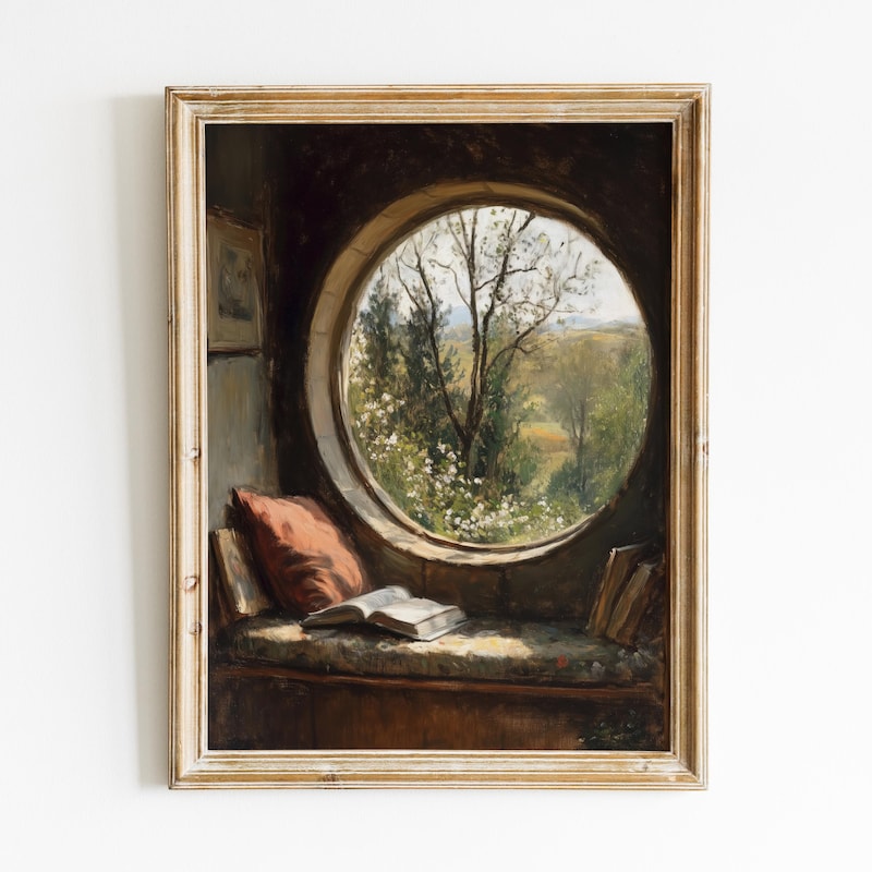Round Window - Etsy