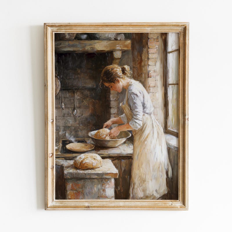 Bread Painting - Etsy