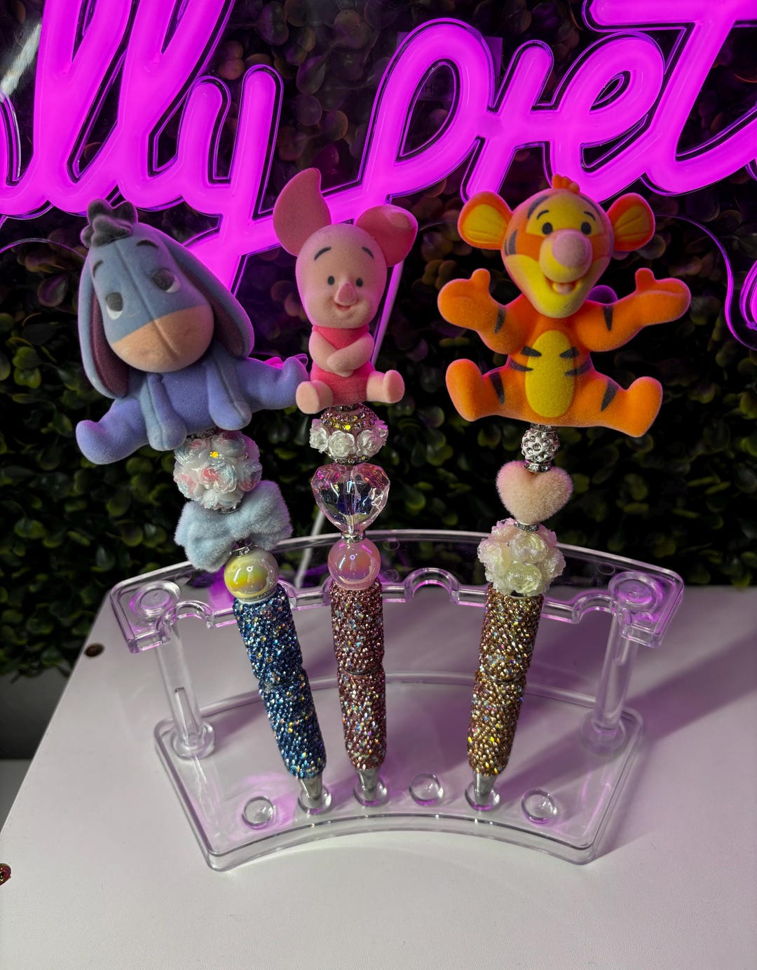 Beaded Bling Character Pens - Etsy