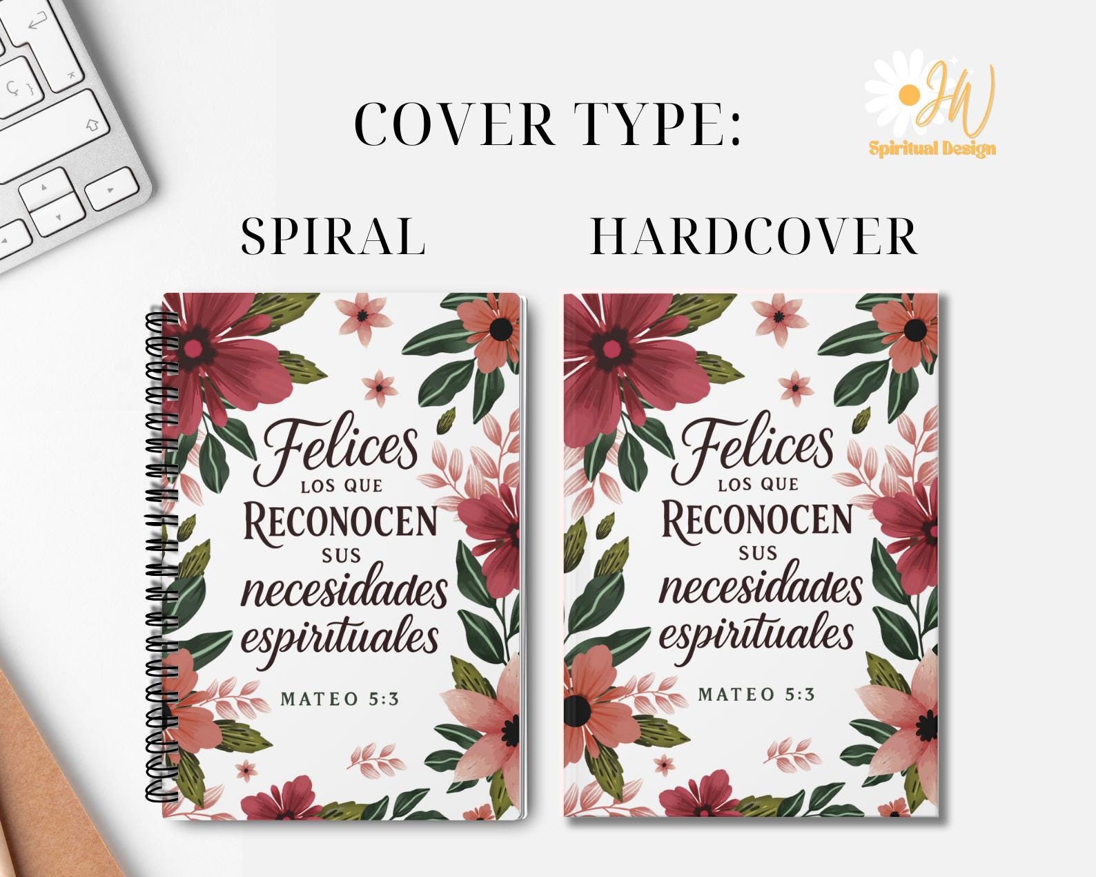 JW Notebook Spanish | 2026 Year Text | JW Gifts | JW Pioneer School ...