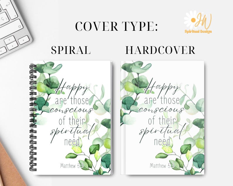 JW Spiral Notebook | 2026 Year Text | JW Gifts | JW Pioneer School ...