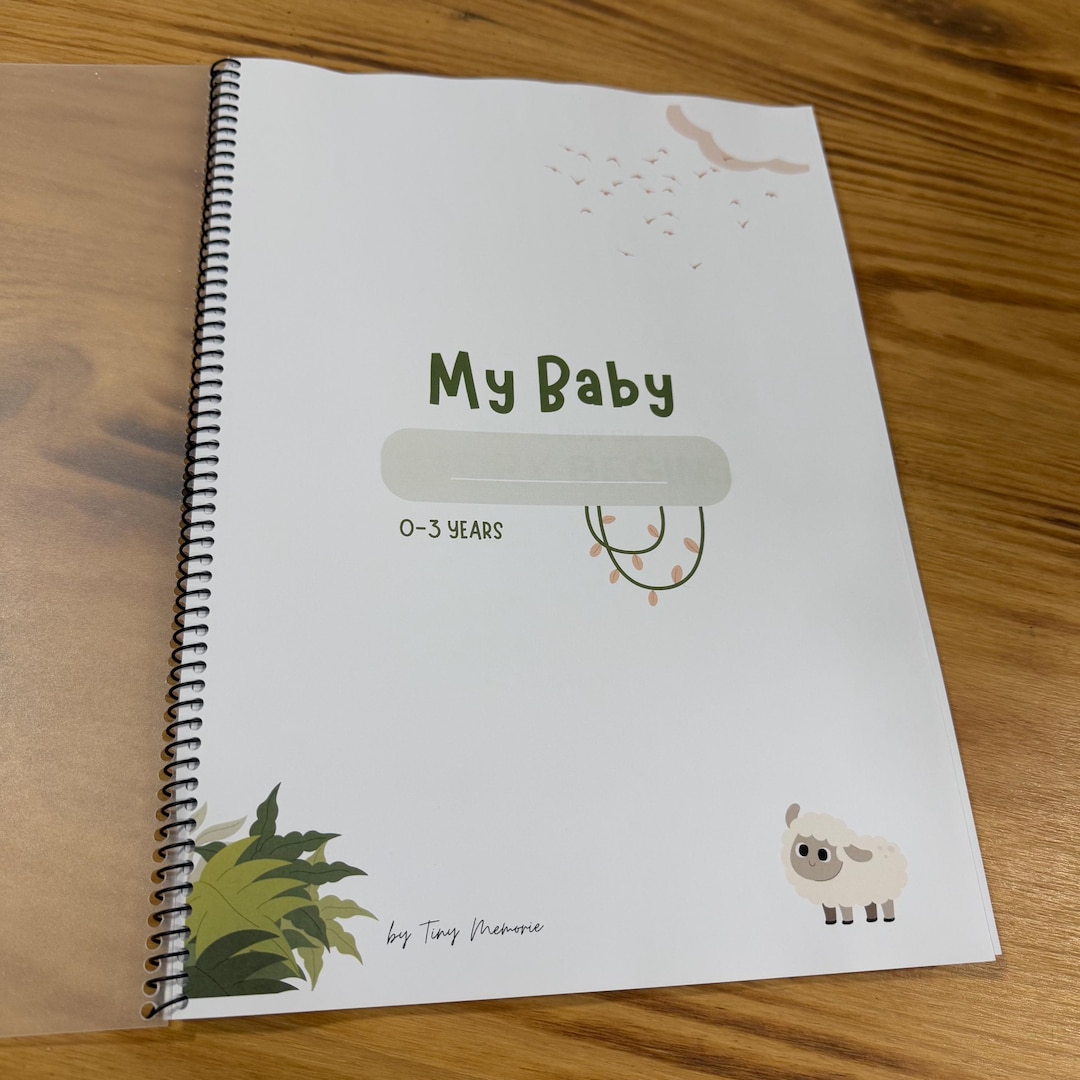 Cherish Every Moment: Printable Baby Memory Book 0-3 Years ...
