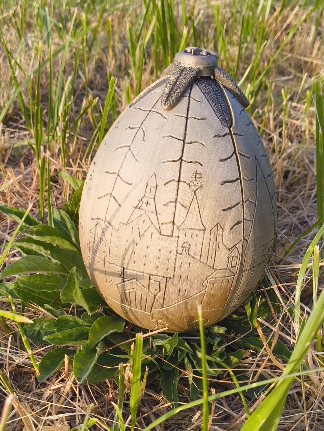 Harry Potter-inspired Golden Dragon Egg for Wizards - Etsy