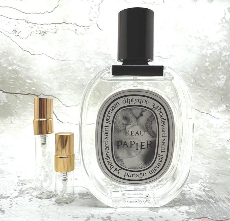 L'eau Papier Sample - Musk Powdery Floral - Diptyque Niche Perfume ...