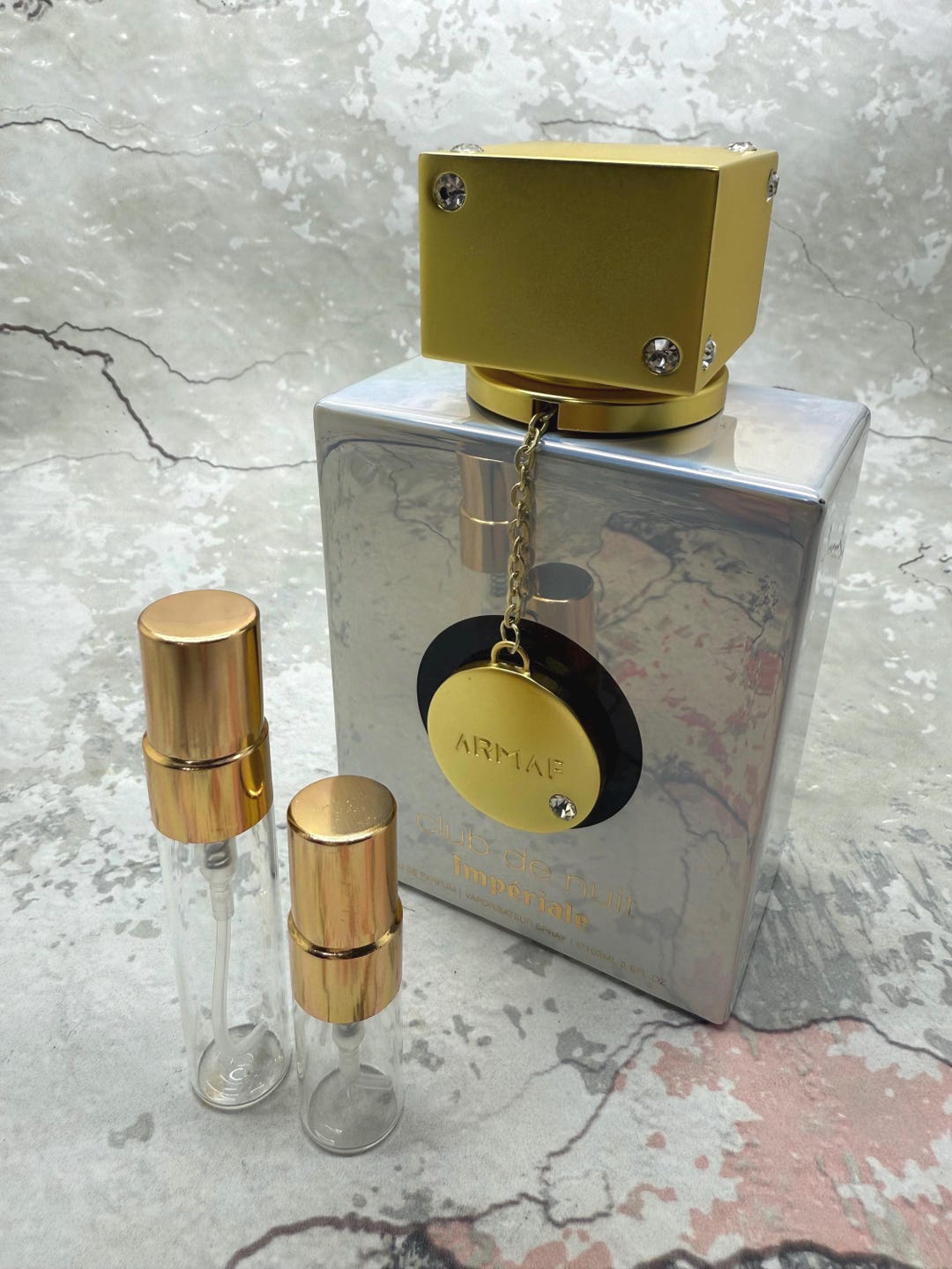 Armaf Club De Nuit Imperiale Sample - Powdery Musk Rose Vanilla ...