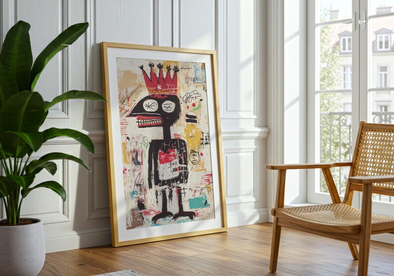 Neo Punk Digital Art Print | Neo-expressionist Street Style | Raw Urban ...