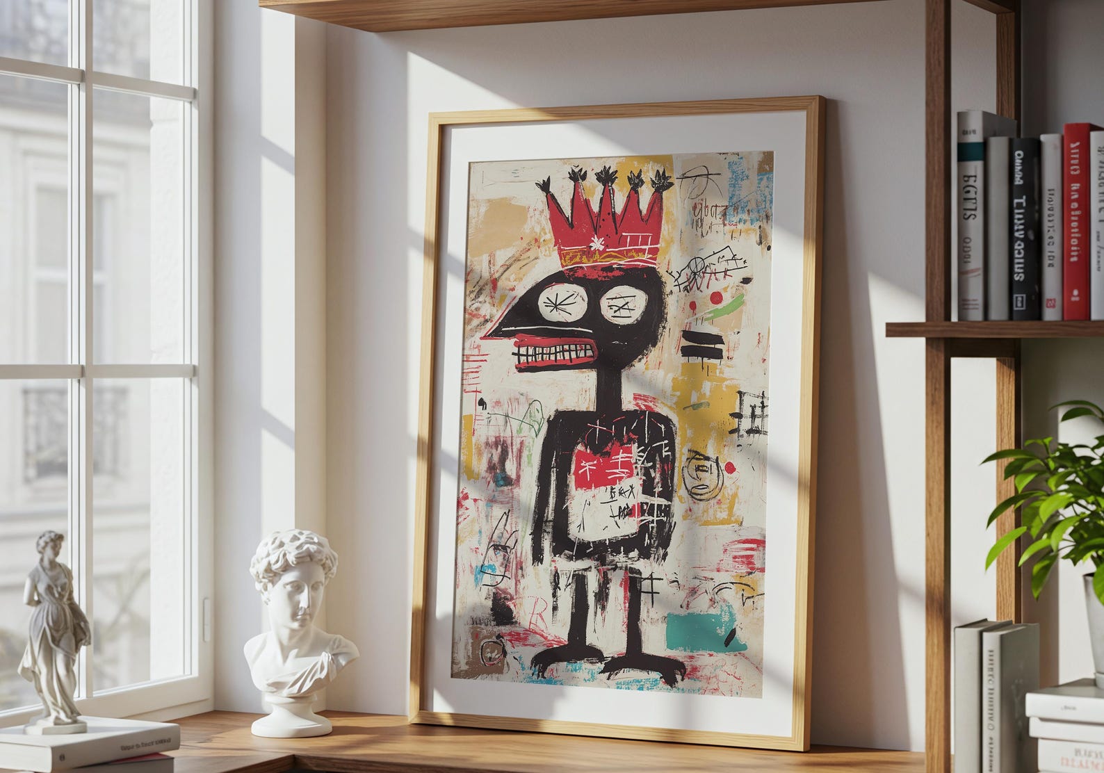 Neo Punk Digital Art Print | Neo-expressionist Street Style | Raw Urban ...