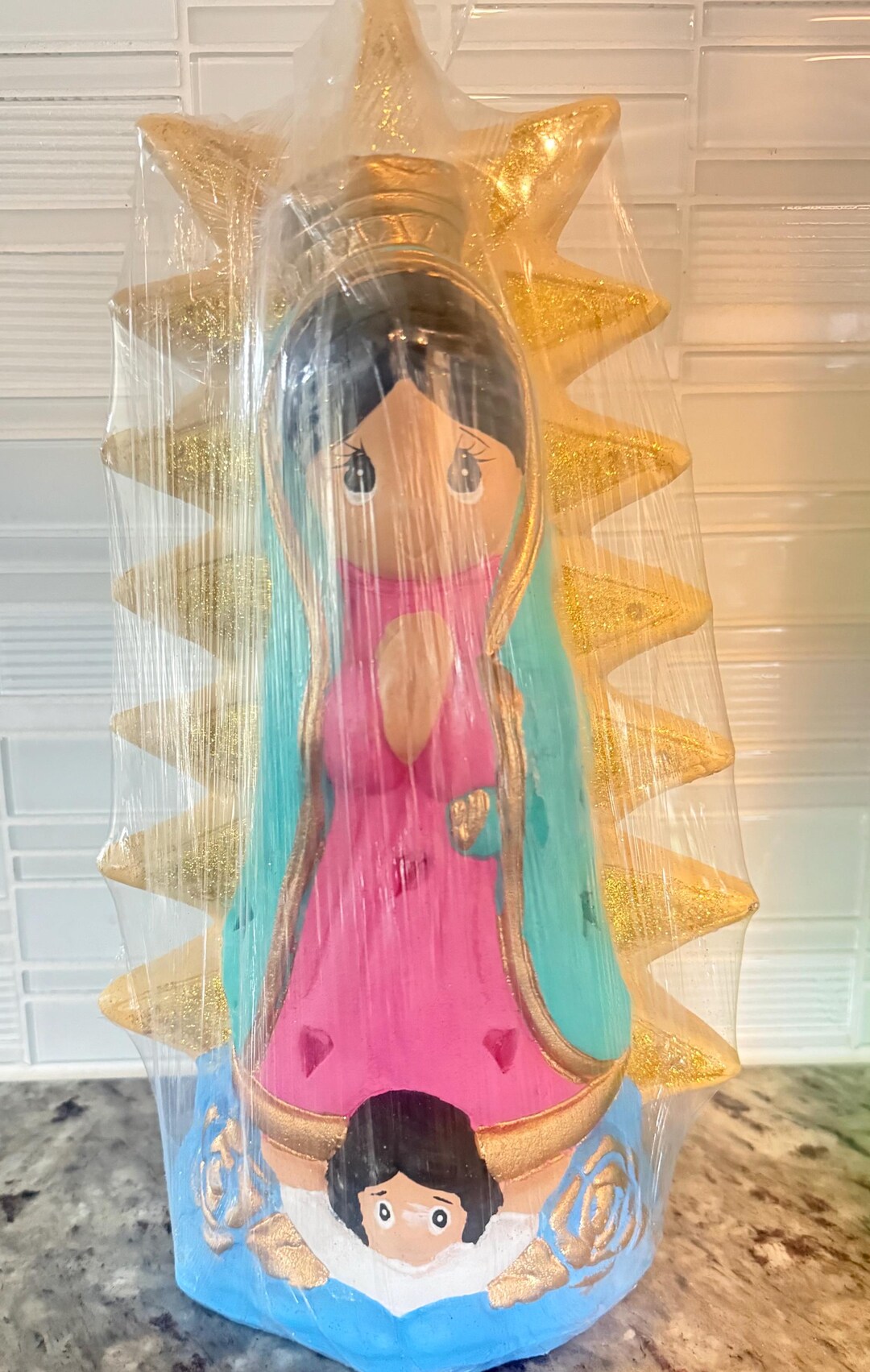 Virgin Mary Piggy Bank | Alcancía De La Virgencita - Etsy