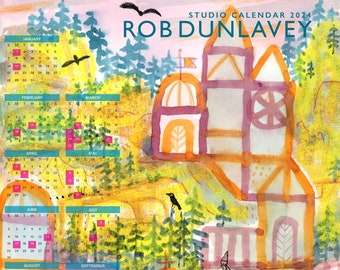2023 Rob Dunlavey Calendar Poster - Etsy