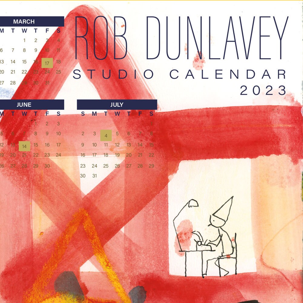 2023 Rob Dunlavey Calendar Poster - Etsy