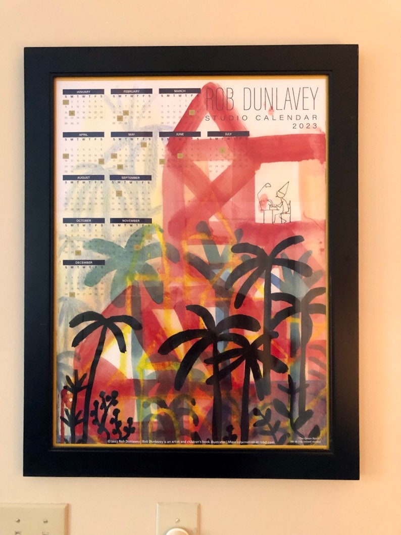 2023 Rob Dunlavey Calendar Poster - Etsy