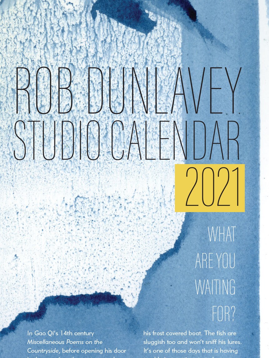 2021 Rob Dunlavey Calendar Poster - Etsy