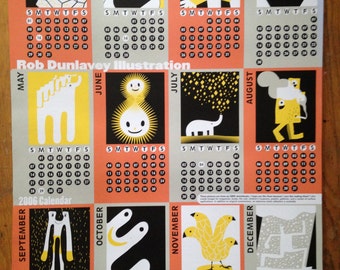 2006 Wall Calendar - Etsy