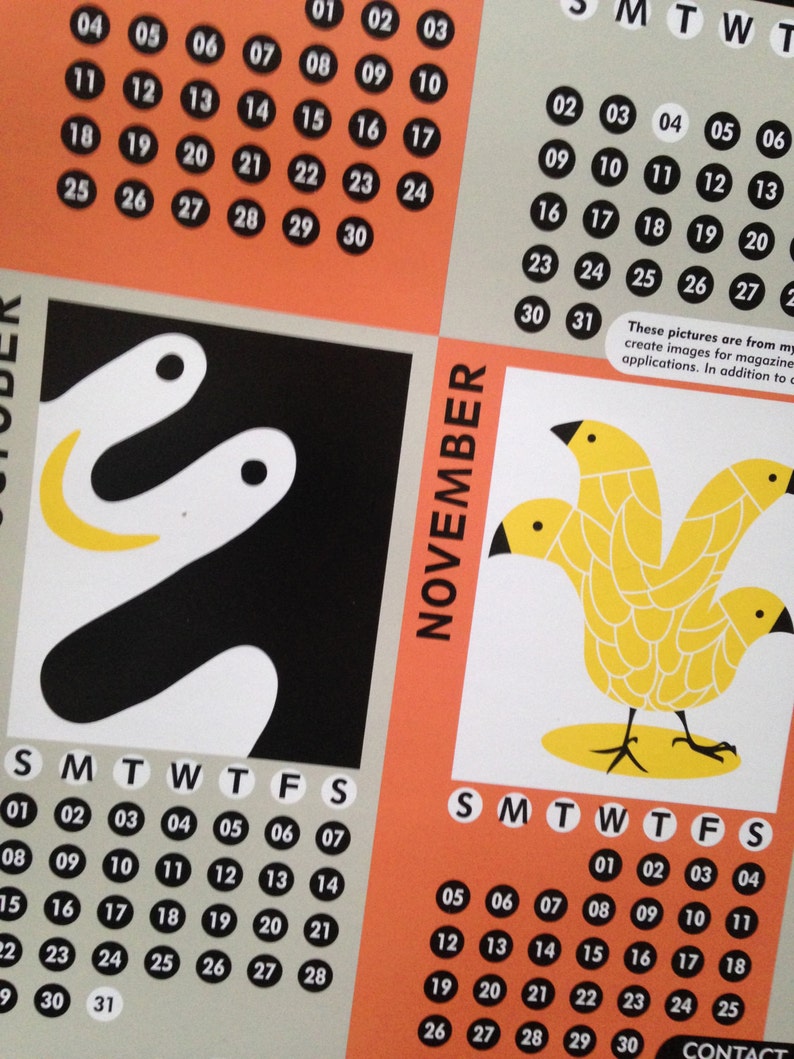 2006 Studio Calendar - Etsy