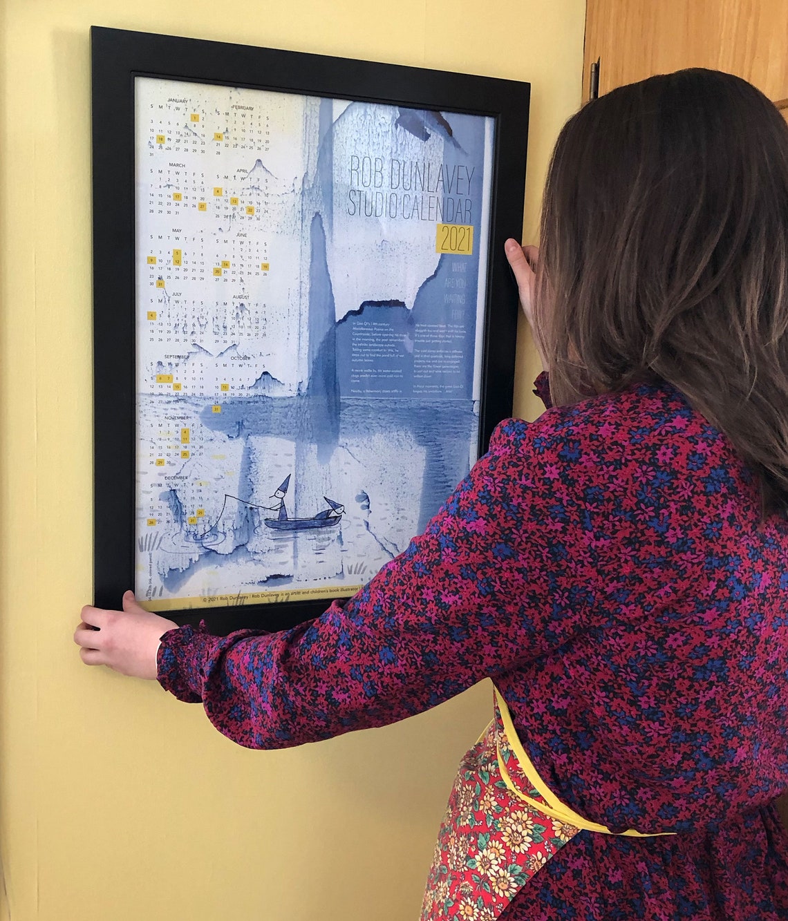 2021 Rob Dunlavey Calendar Poster - Etsy