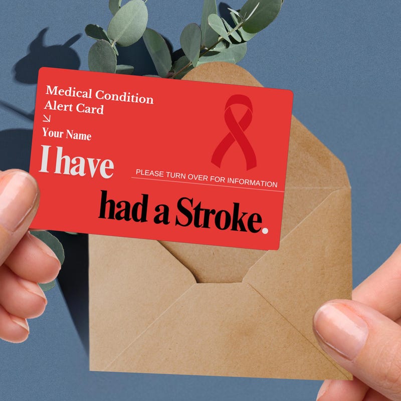 Stroke and Disability - Etsy UK