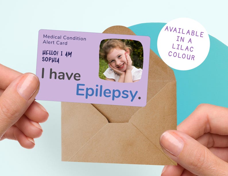 Down Syndrome Medical Alert Card, Customised Trisomy 21 ID, Special ...