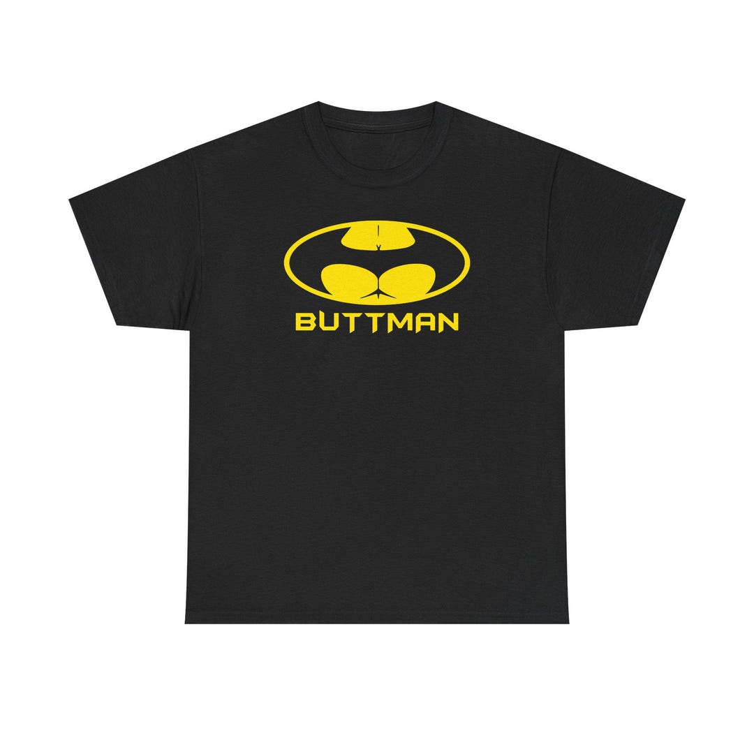 Buttman Parody Black Tee - Etsy