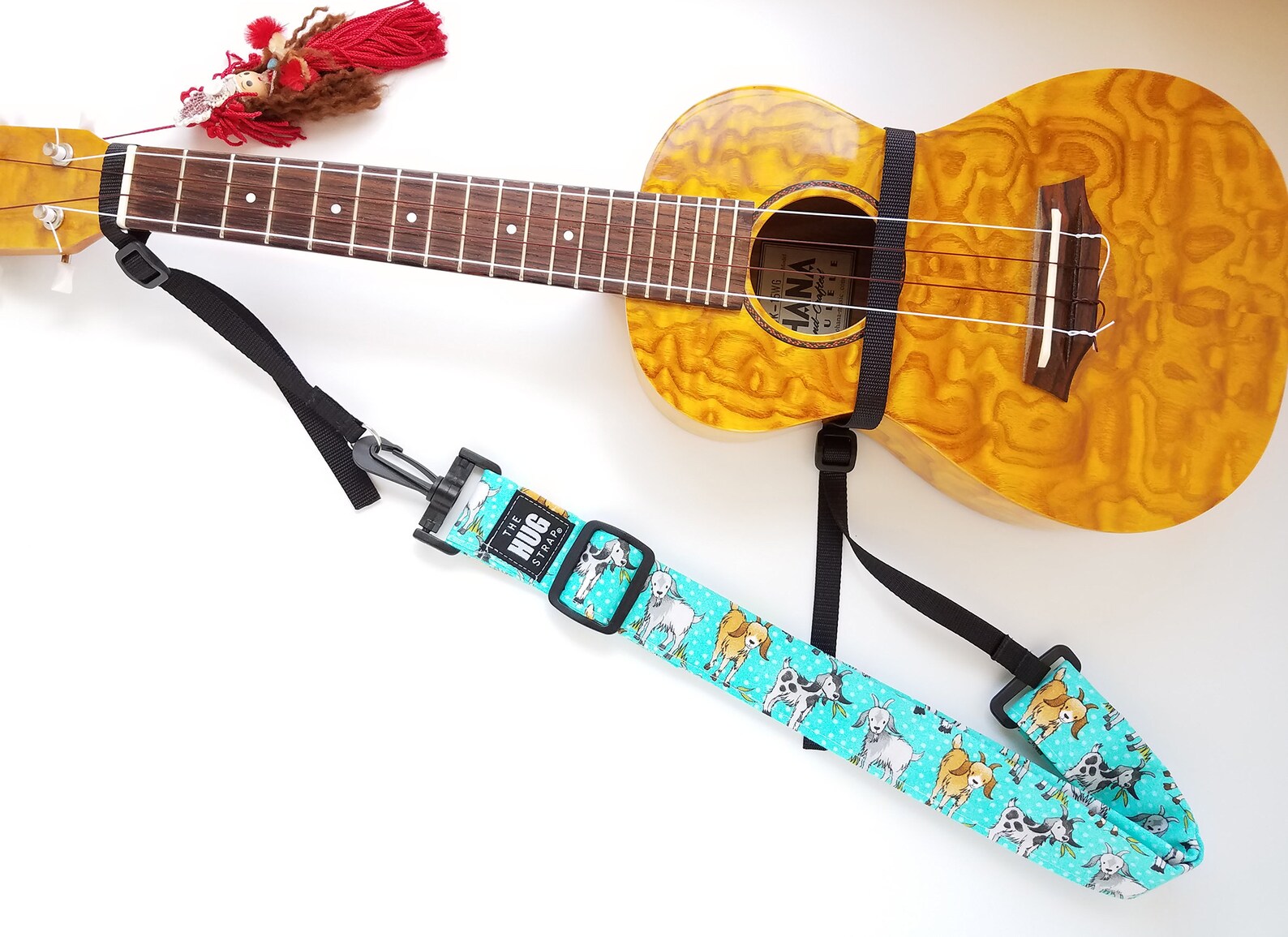 Ukulele Hug Strap Goats | Etsy