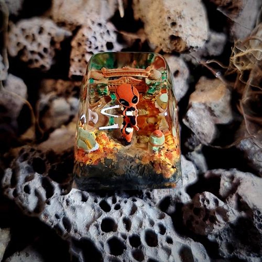 Dead.pool Keycap, Mechanical Keyboard Button Dead.pool Character in the ...