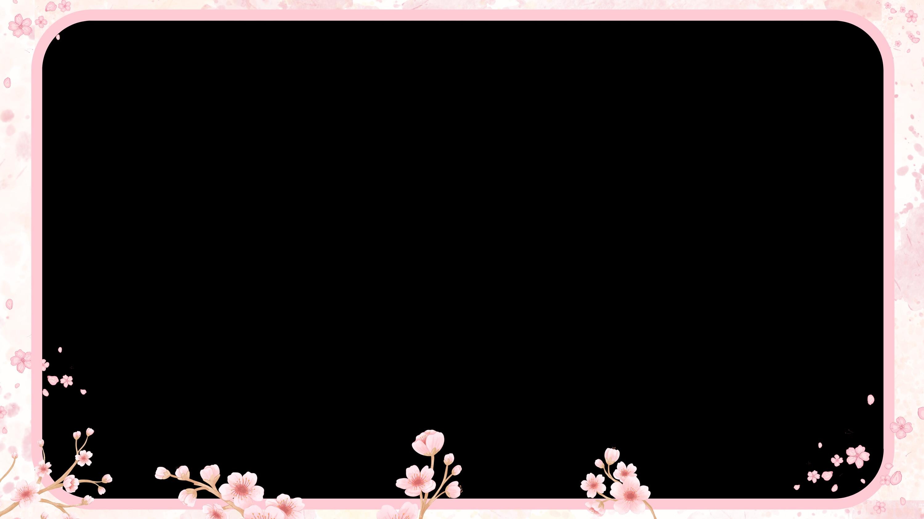 Pink Flower Animated Scenes, Overlays, Alerts, & Banners - Etsy