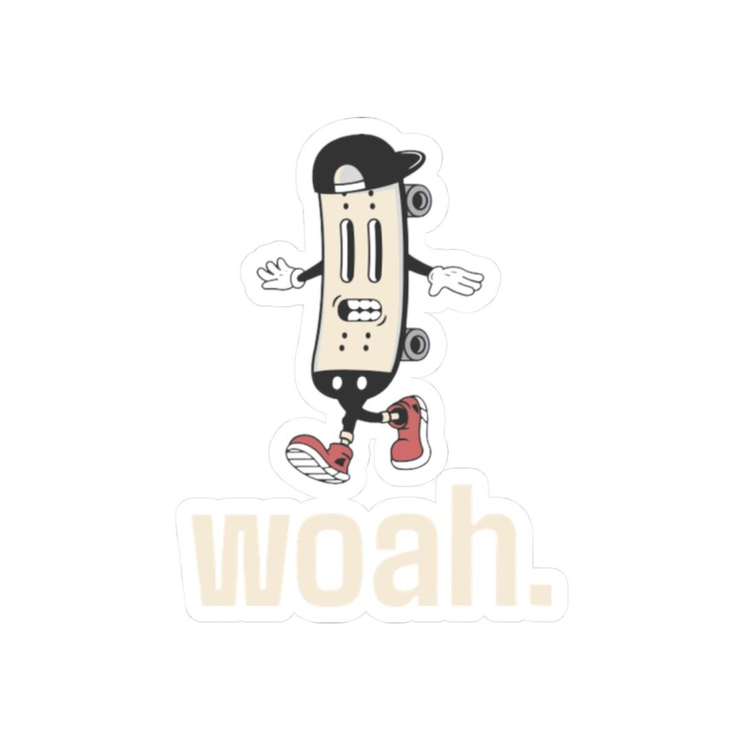 WOAH. Sticker - Etsy