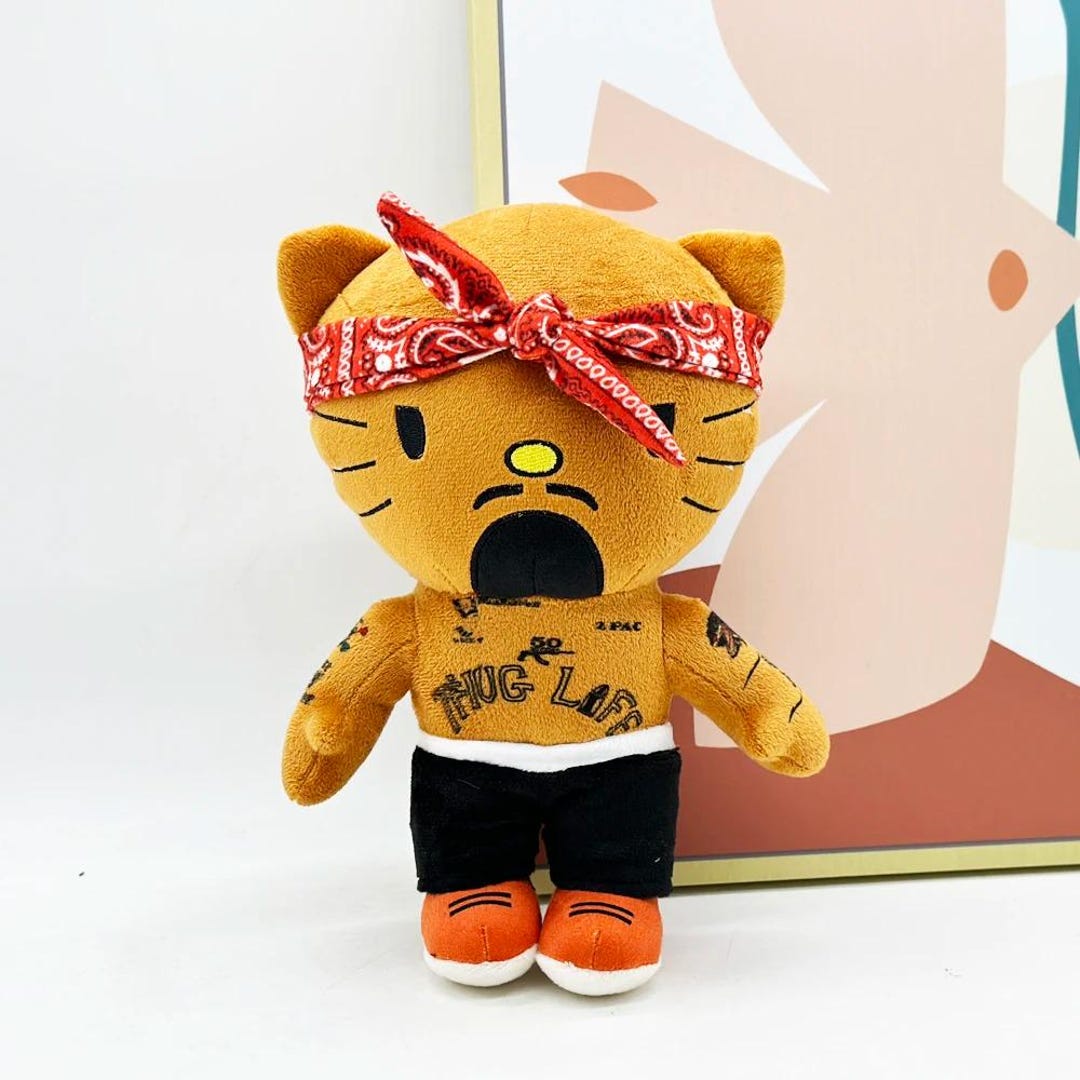 Hello Kitty X Iconic Musicians Plush Collection Perfect Gift Fan Tupac ...