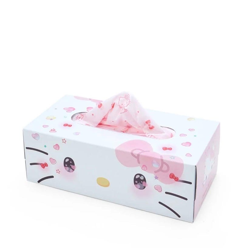 Hello Kitty Tissue Box - Etsy