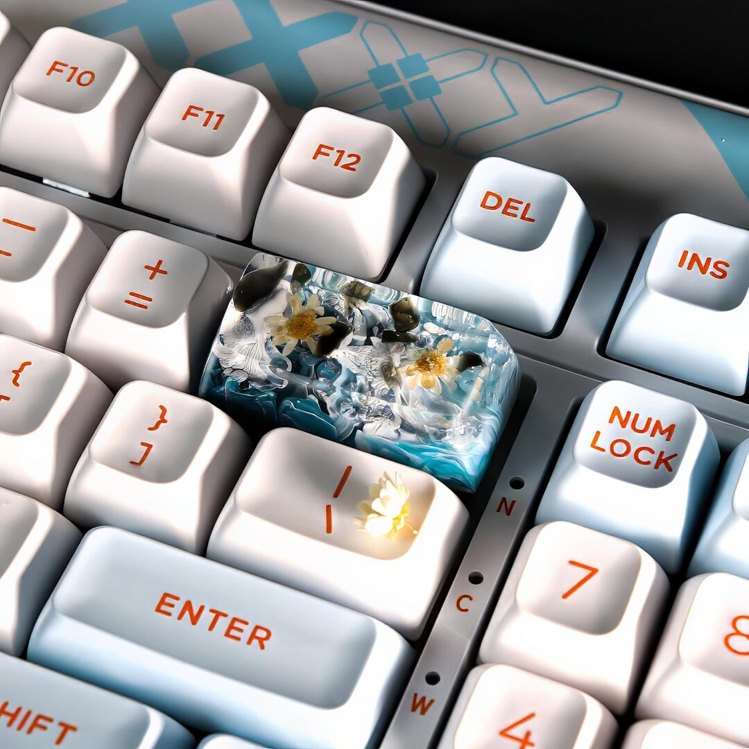 Backspace Obsidian Keycap, 2U Keycaps, Cute Keycaps, Artisan Keycaps ...