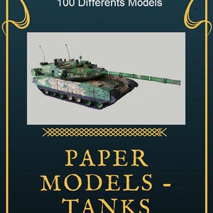 Printable Paper Tank Models - Etsy