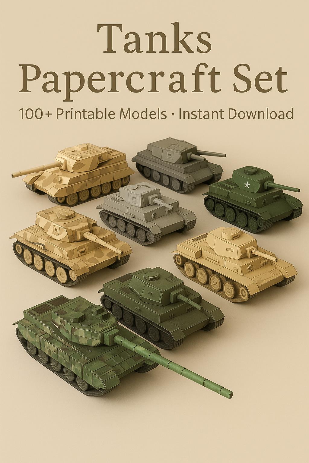 Papercraft Military Vehicles