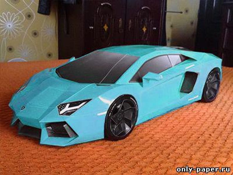 30 Car Papercraft Models Bundle | Classic, Sports & Racing Cars ...