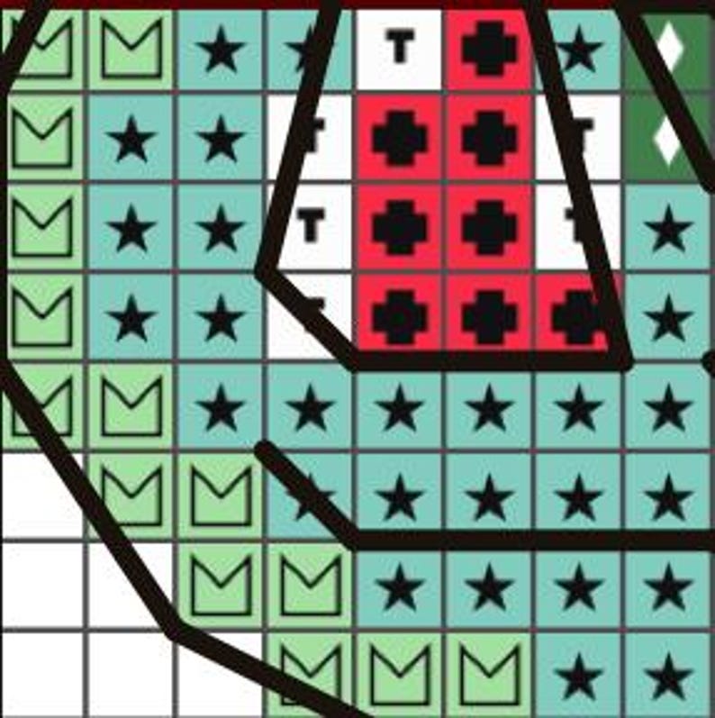 Mini Vulvasaur Cross Stitch Pattern – Pokemon Embroidery (PDF Download ...