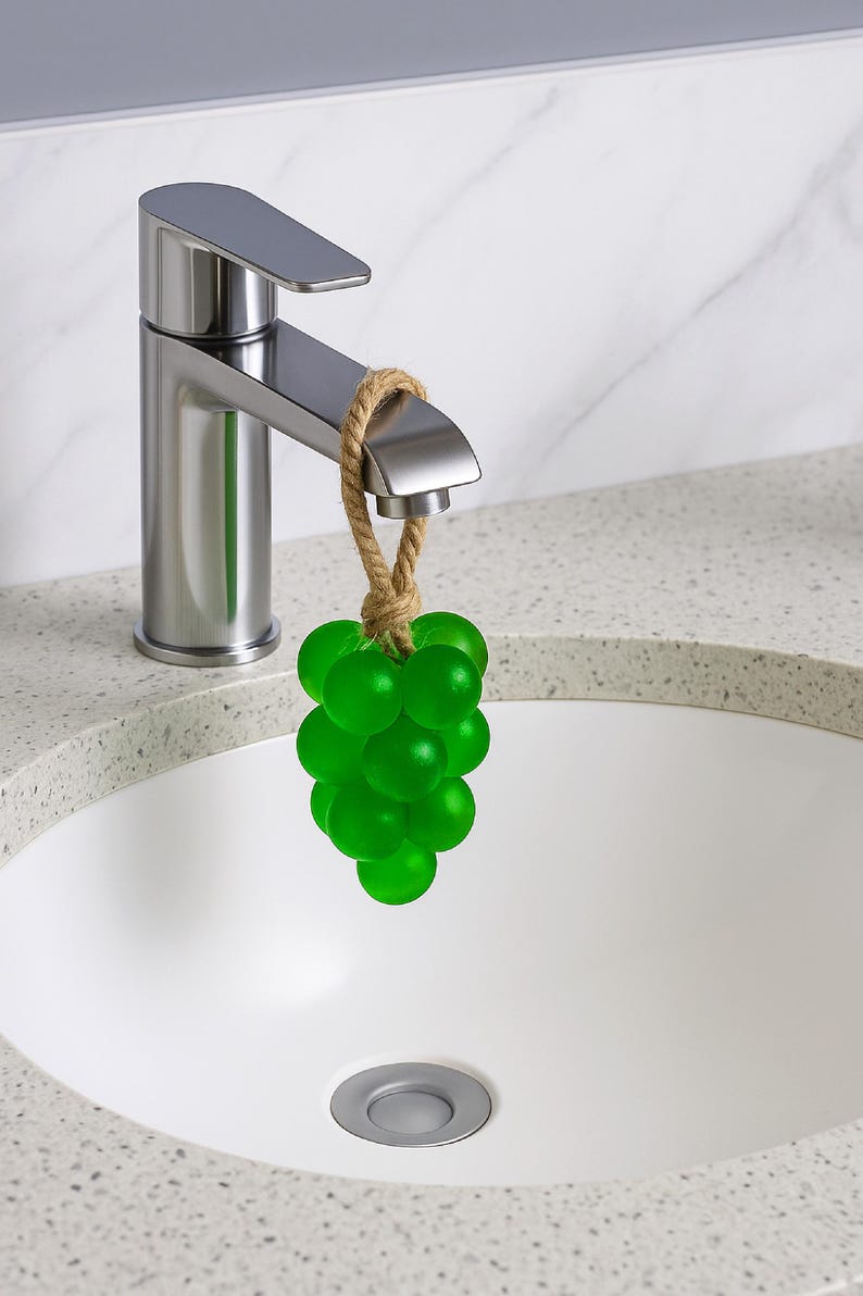 Handmade Grape Soap Cluster: Hanging Decorative Spa Gift - Etsy