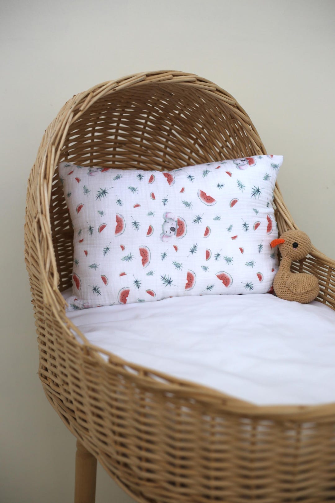 Nano Gel Baby Pillow 35x45 Cm, Muslin Fabric, Infant Sleep Cushion ...